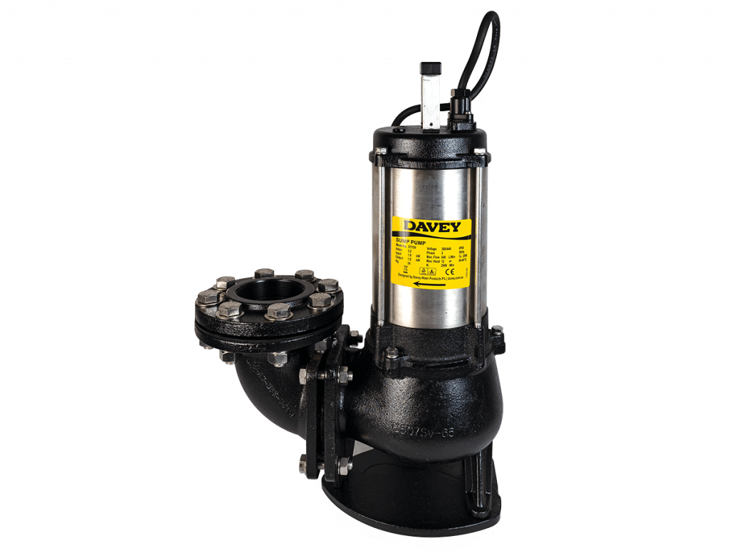 Davey DT15V Vortex Sump Pump 415V | Water Tanks Melbourne - ASC Water Tanks