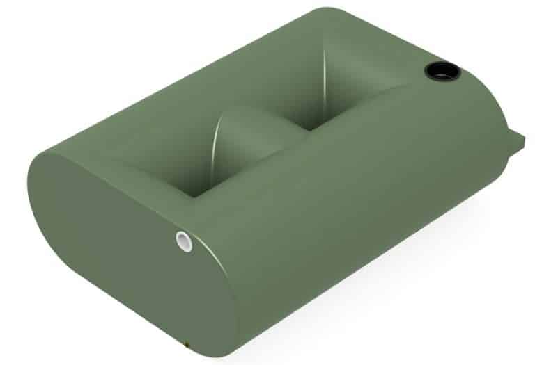 1000 Litre Underdeck Water Tank | Water Tanks Melbourne - ASC Water Tanks